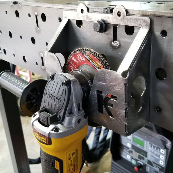 CNC Plasma Cut Angle Grinder Rack – Killer Fabrication Co.
